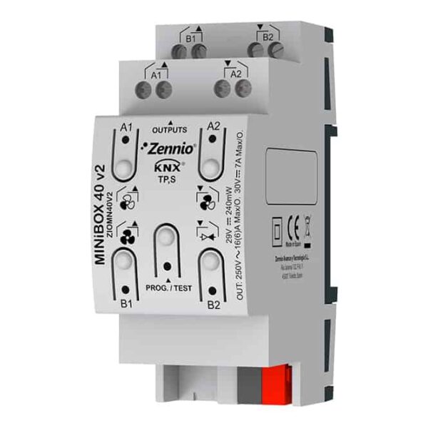 KNX Multifunktionsaktor MIniBox QUATRO KNX Multifunktionsaktor - 4 x ...